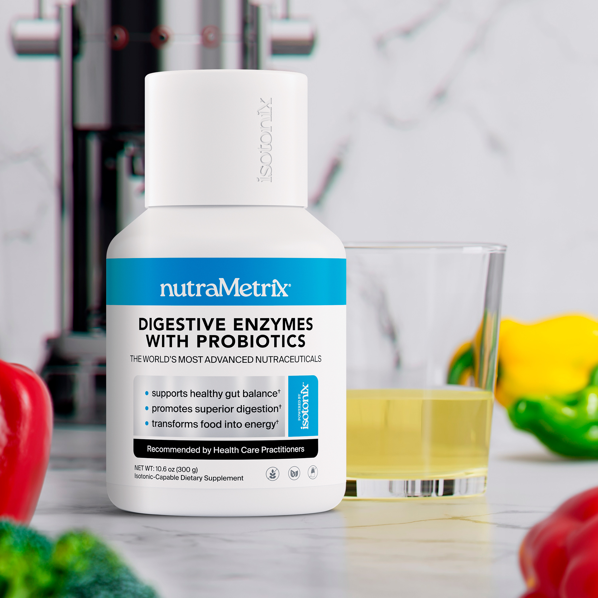 nutraMetrix Isotonix® Digestive Enzymes with Probiotics