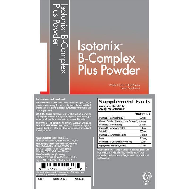 Isotonix™ B-Complex Plus Powder from Isotonix™ at SHOP.COM Malaysia
